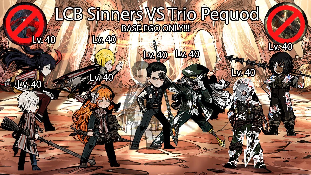 [Limbus Company] Fine, Let's Do It With Base EGO Only - Trio Pequod (5 ...
