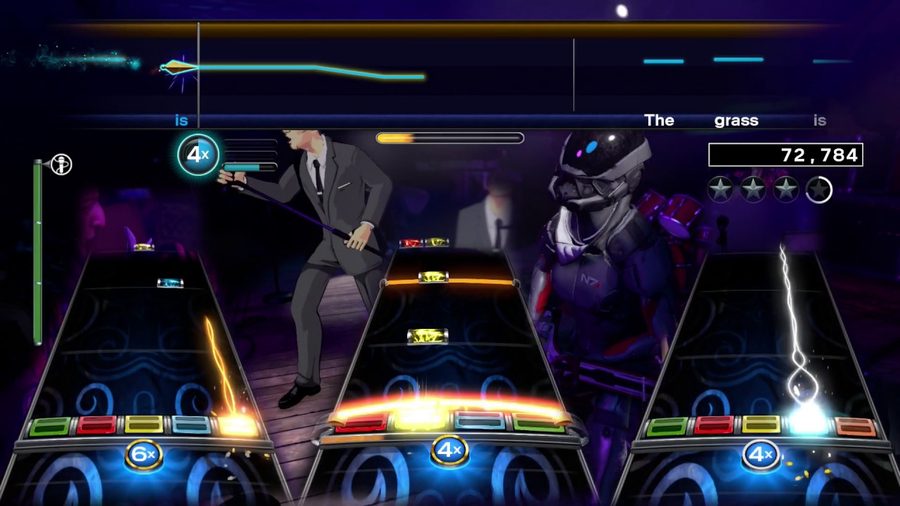Rock Band 4 - Outshined by Soundgarden - Expert - Full Band - YouTube