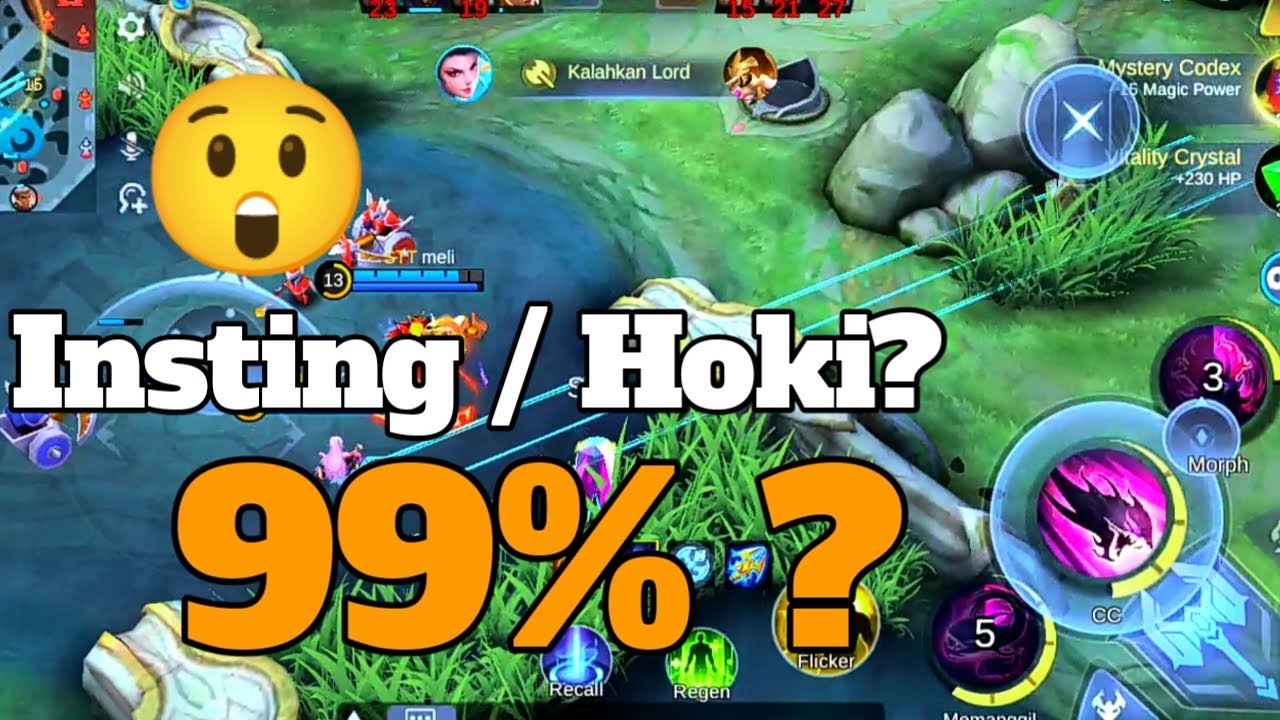 Gameplay selena 99%Insting atau Hoki? || mobile legends bang-bang - YouTube