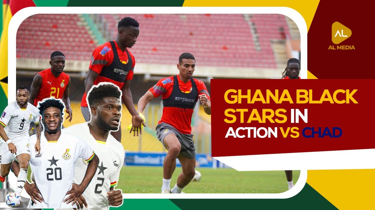 Black Stars in Action! Intense Training in Accra Ahead of World Cup ...