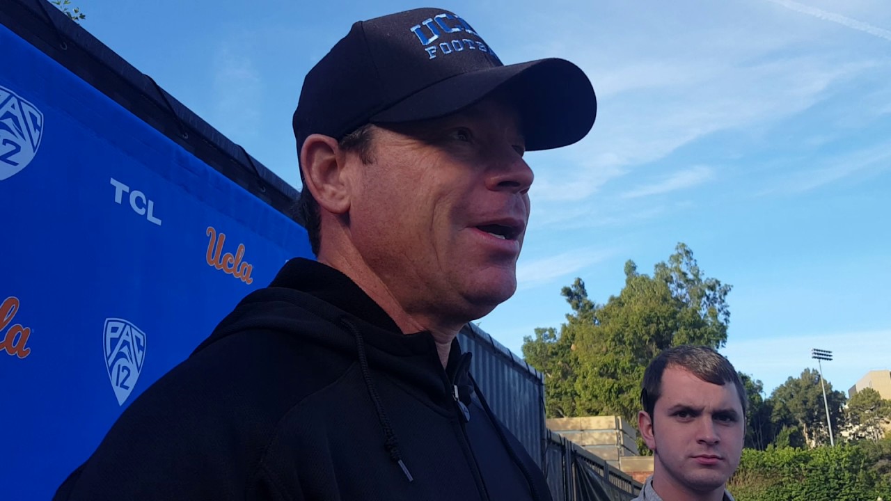 Jim Mora after practice Oct. 31 - YouTube