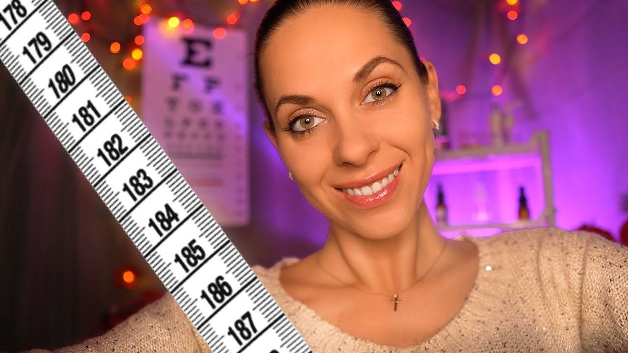 ASMR Measuring You & Drawing You for a Medical Textbook Roleplay ...