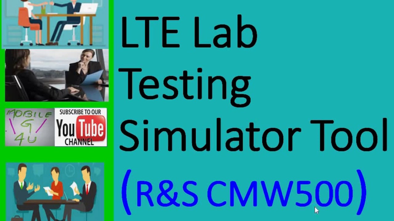 LTE Lab Testing Simulator Tool (R&S CMW 500) - YouTube