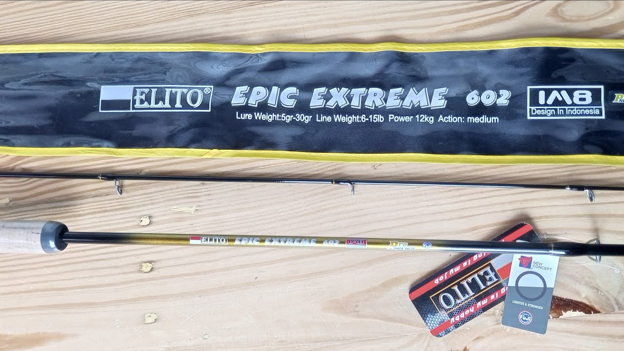 Elito Epic Extreme Pro Series Full Fuji Carbon IM8 - YouTube