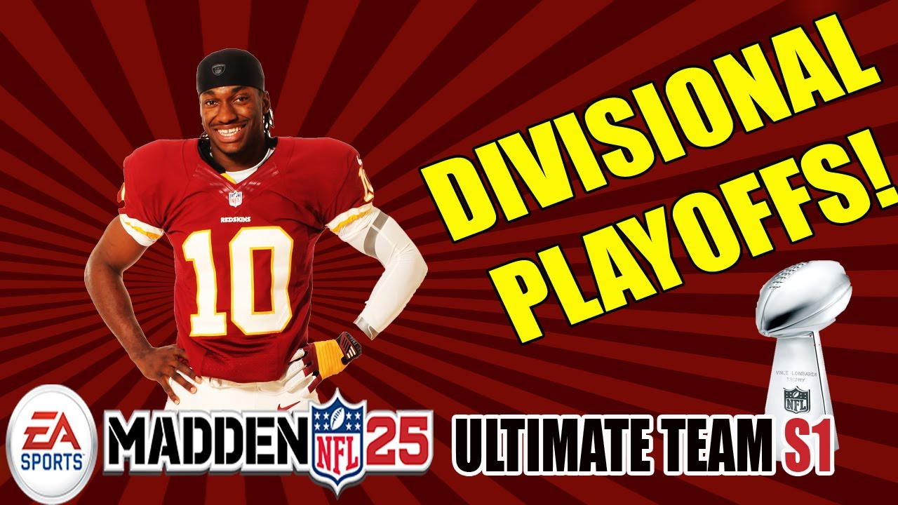Madden 25 Ultimate Team | RG3 BEAST MODE!! | DIVISIONAL PLAYOFF GAME ...
