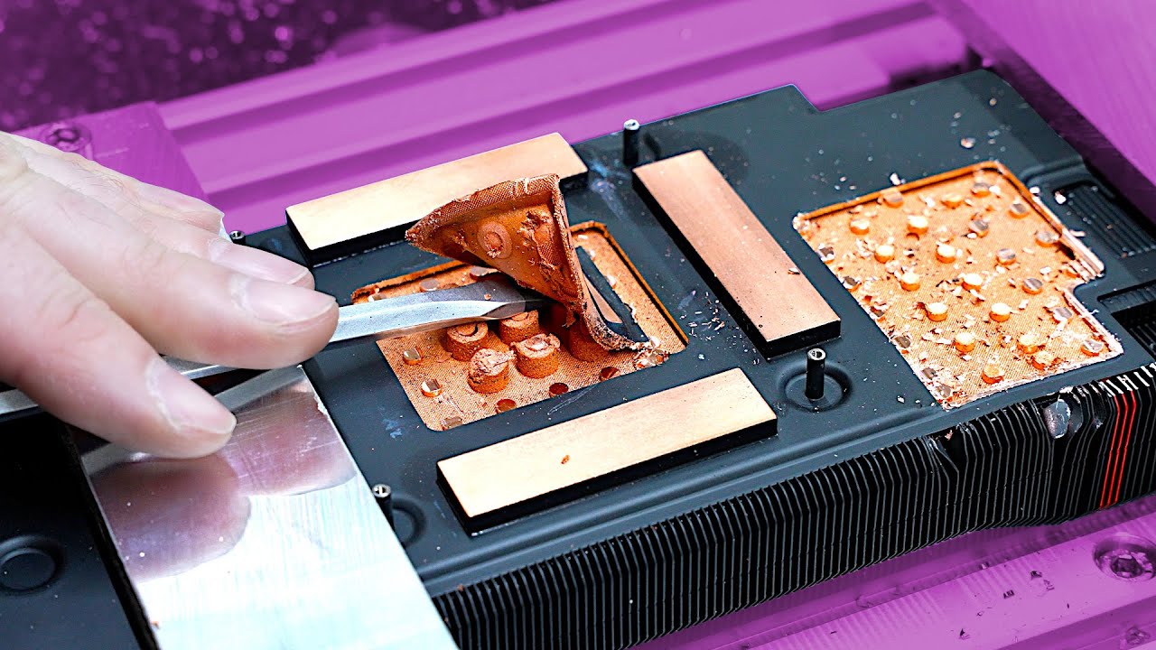 Wir öffnen die 7900XTX Vapor Chamber - YouTube