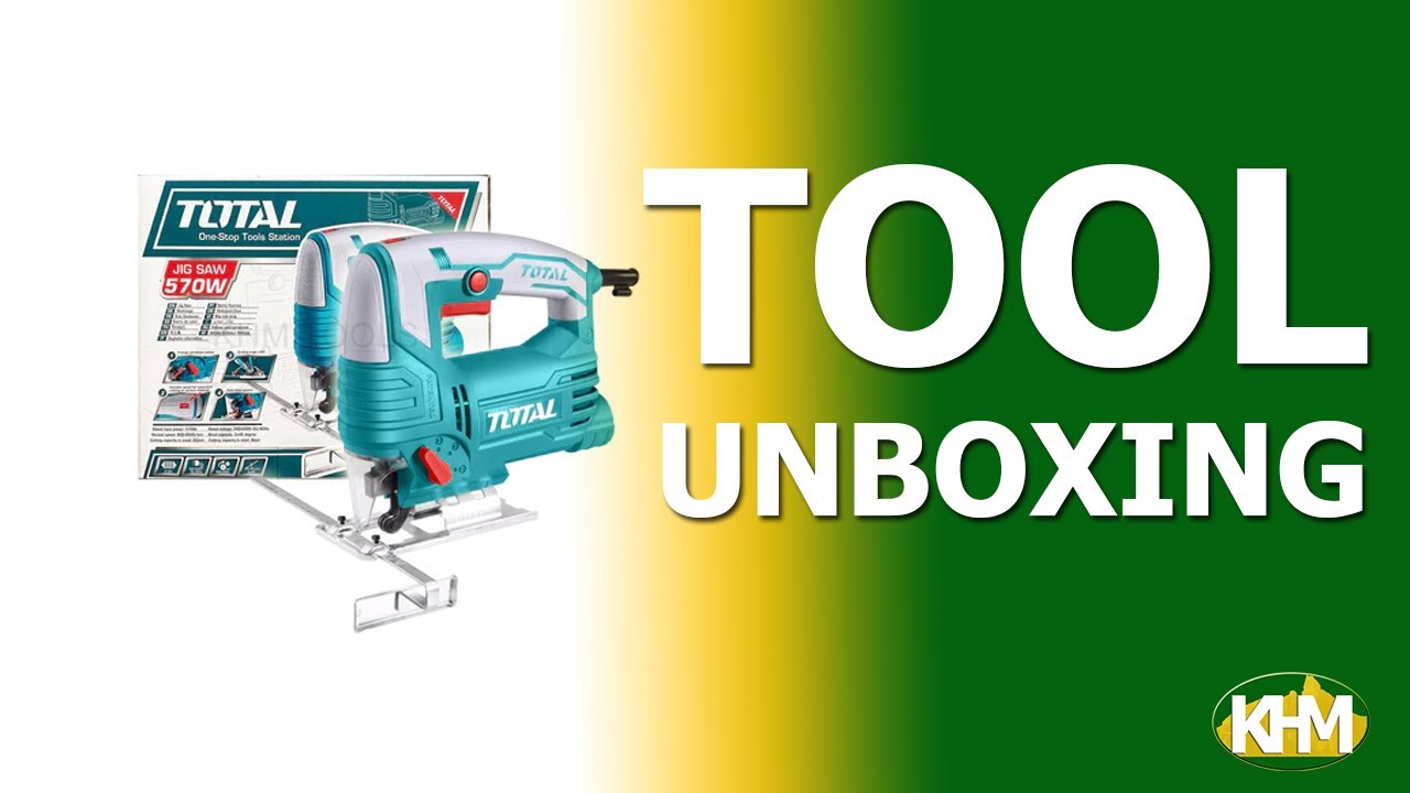 Total TS206656 Jigsaw 570W Quick Unboxing - YouTube