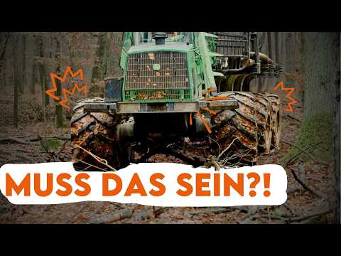 Forwarder, Harvester, Schlepper - Schwere Maschinen im Wald - Forst erklärt