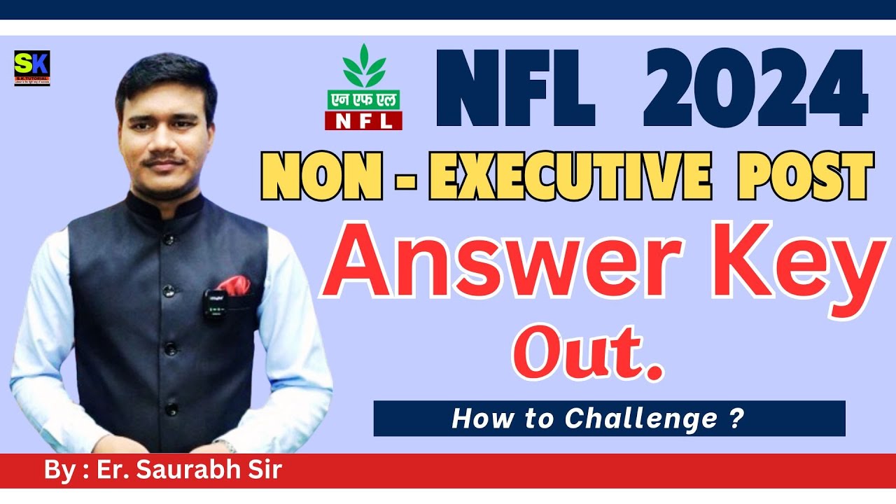 NFL Non-Executive Post Answer Key Out | How to Challenge? | #nfl_answer ...