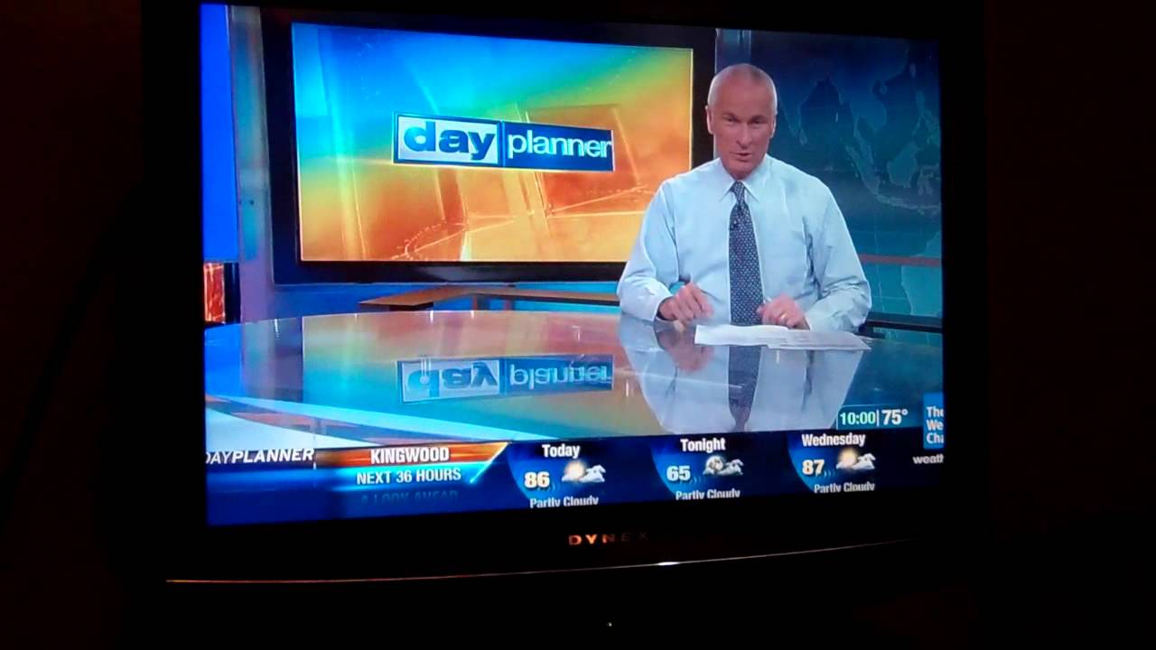 Weather Channel Day Planner Theme 10/23/2012 - YouTube