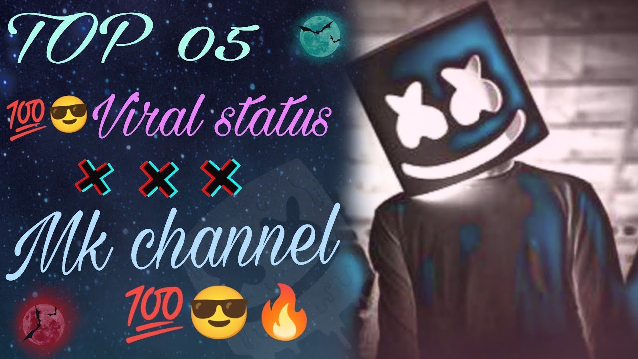 💯😎🔥Top 05 viral status video :- mk channel - YouTube