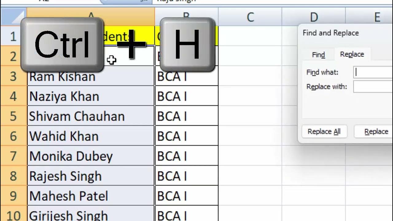 Smart trick in Microsoft Excel in Hindi and English@COMPUTEREXCELSOLUTION - YouTube