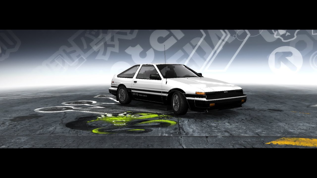 Need for Speed ProStreet Toyota Corolla GT-S AE86 - YouTube