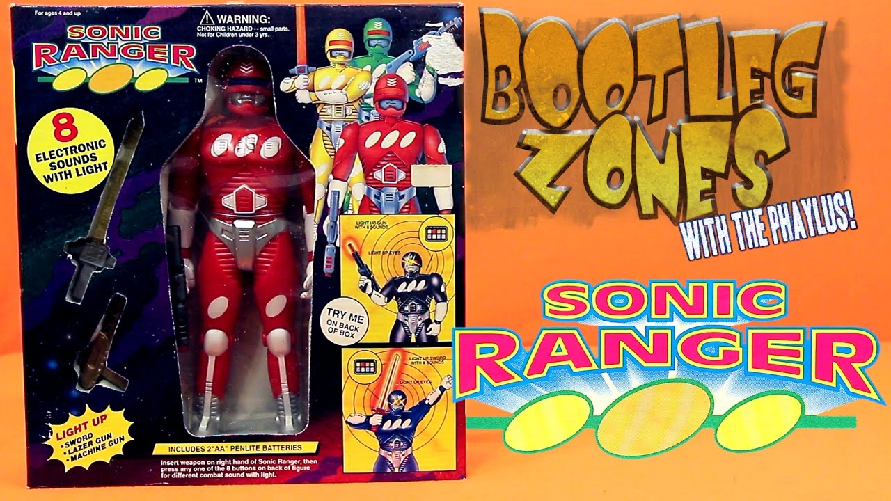 Bootleg Zones: Sonic Ranger (Robocop Power Ranger) - YouTube