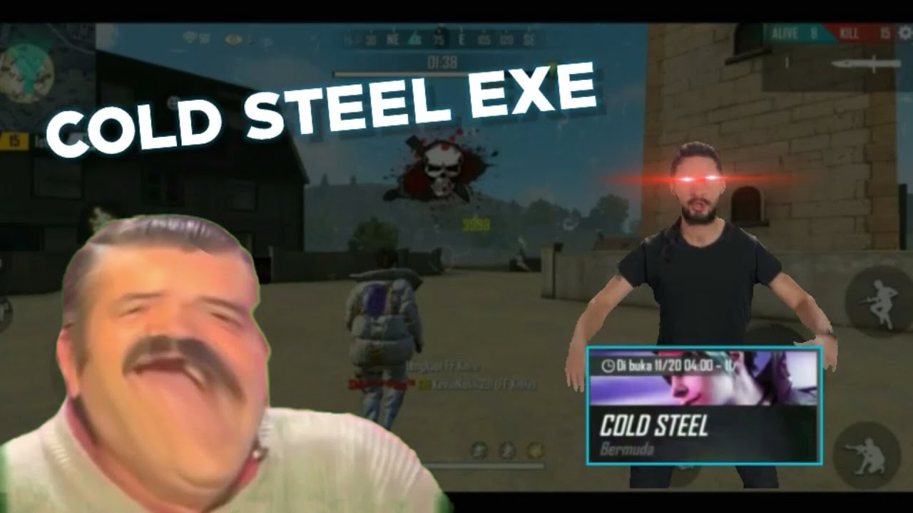 FREE FIRE EXE,- COLD STEEL EXE.#FFINDONESIABERSATU - YouTube
