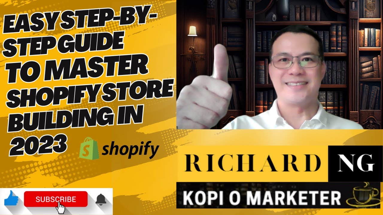 Easy Step-by-Step Guide to Master Shopify Store Building in 2023! - YouTube