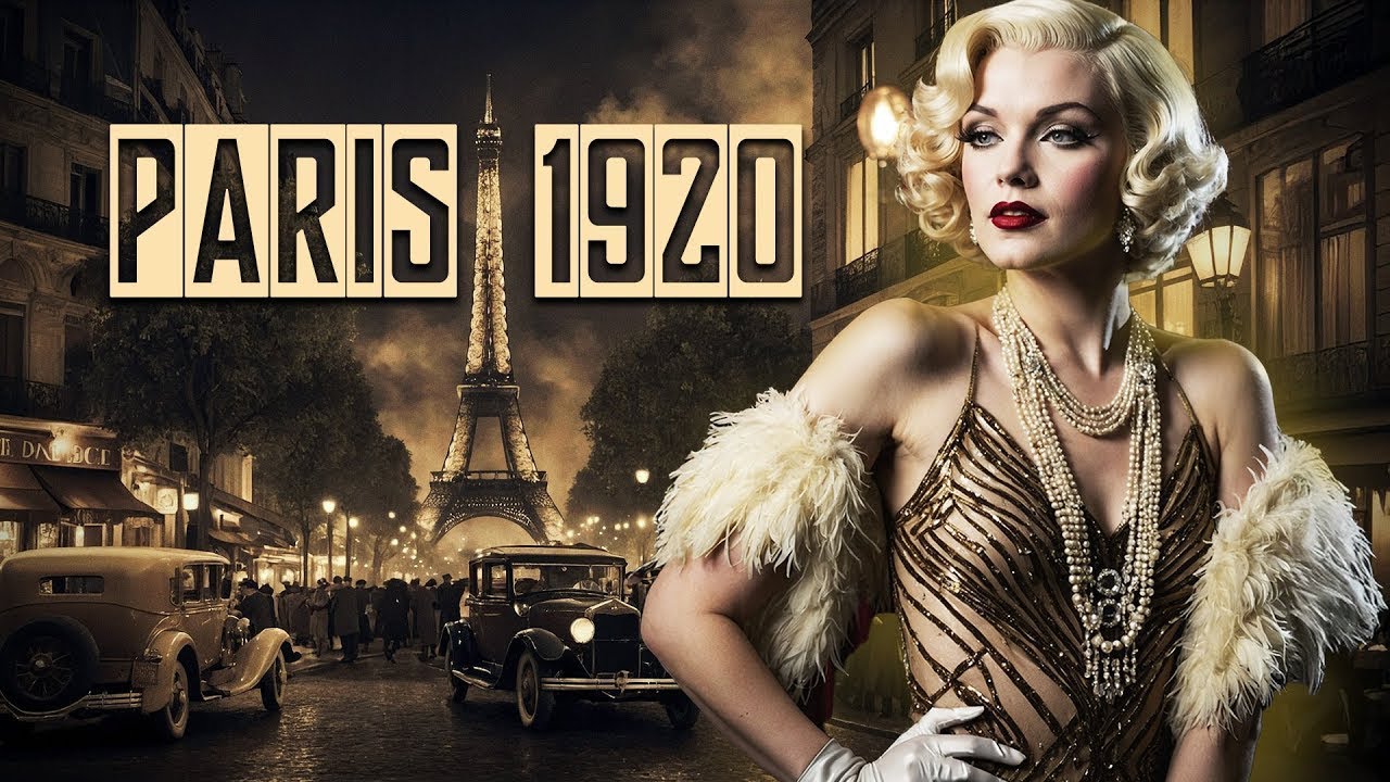 Paris in the Roaring Twenties: The Golden Age of Cafés and Jazz - YouTube