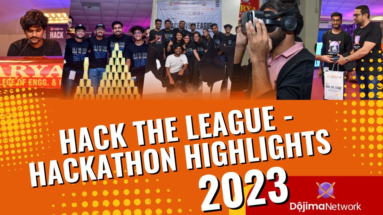 Hack the League 2023 Highlights: Dojima Network Hackathon in Jaipur | Dojima Network - YouTube