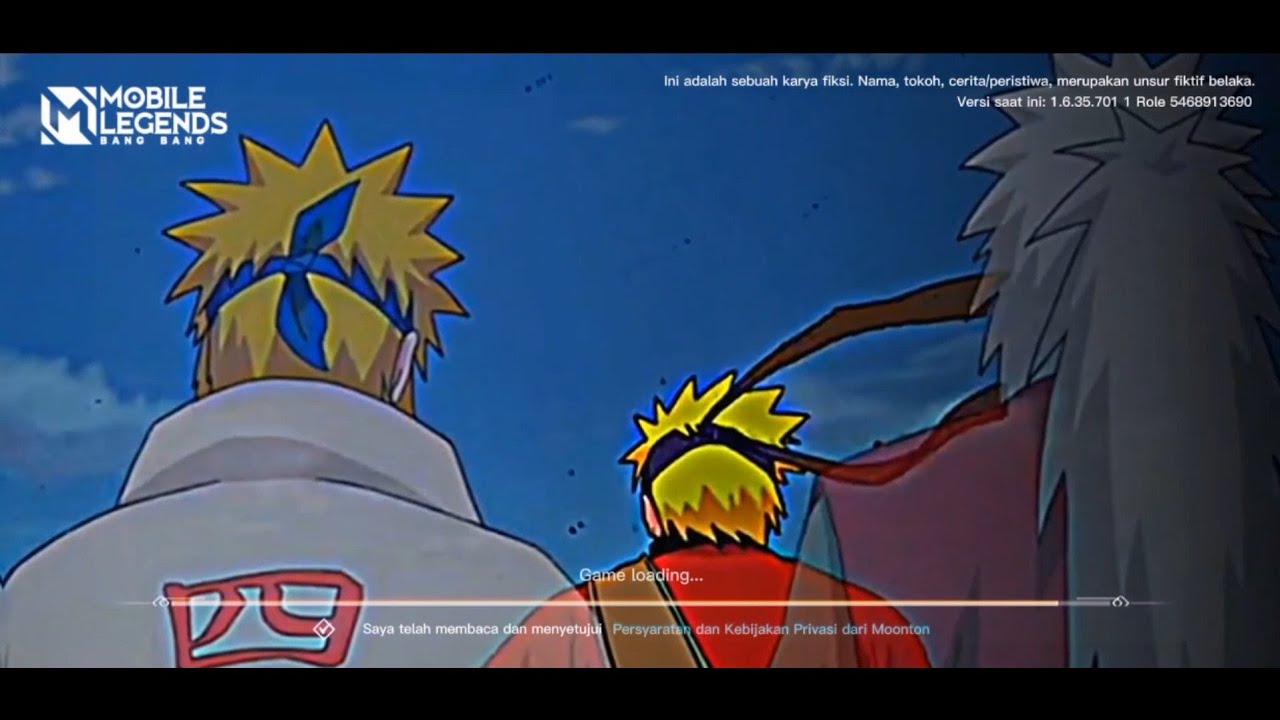 LOADING SCREEN ML X NARUTO TERBARU - INTRO MOBILE LEGENDS - YouTube