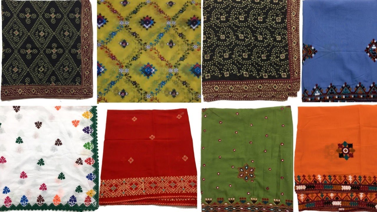 Sindhi shawl or chaddar collection in different style and designs - YouTube