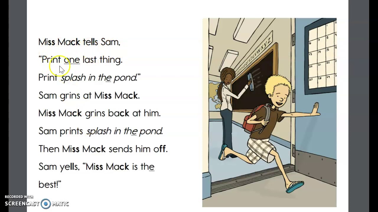 Sam in Class: CKLA unit 8 - YouTube