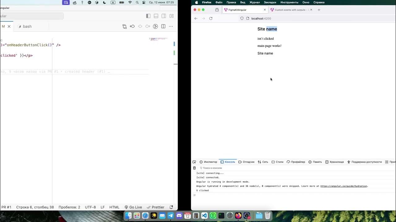 Part 2: Creating Button Component || Figma starter kit. Angular. No ...