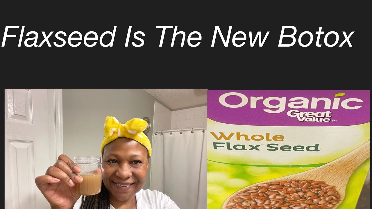 FLAXSEED IS THE NEW BOTOX….(Dermatologist Wouldn’t Tell You This) Glass ...