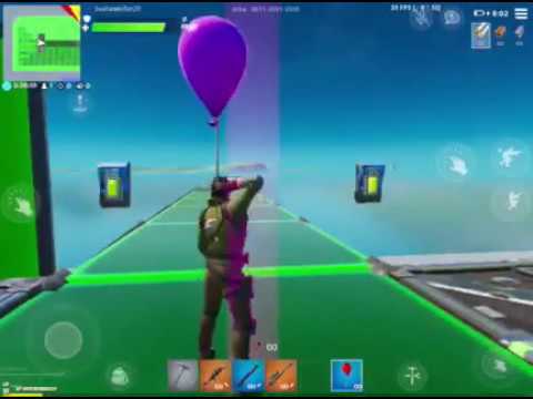 Just a Fortnite Mobile Clip in FaZe Orba's Trickshot map!! - YouTube