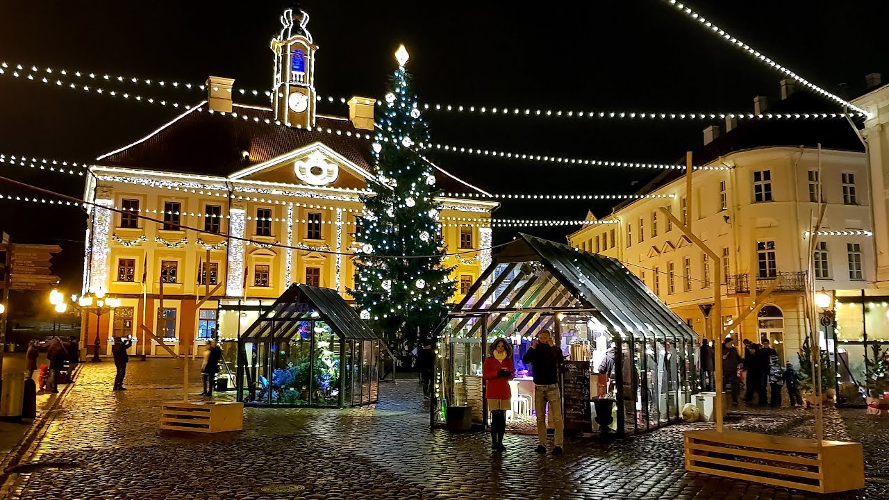 Christmas City Tartu - Estonia - YouTube