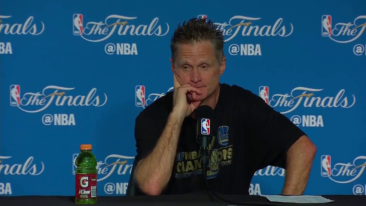Steve Kerr On Winning Championship Postgame Interview | June 12 2017 ...
