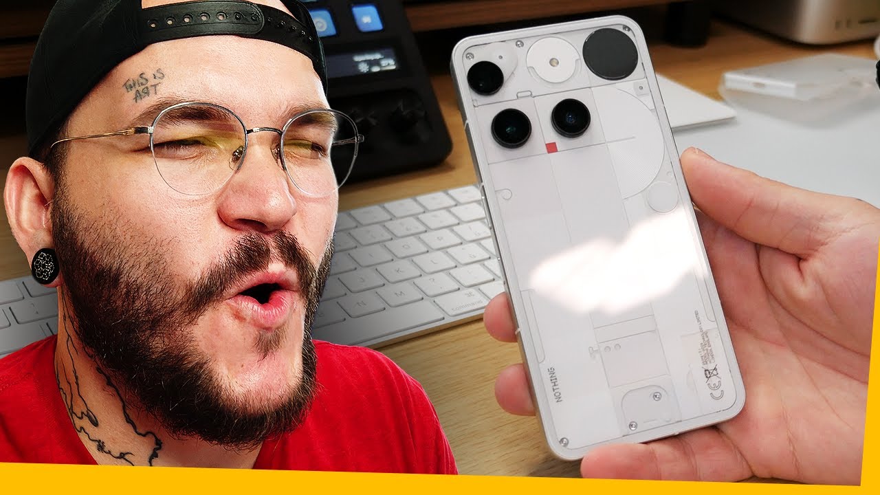 Unboxing a první pocit z Nothing Phone (3).. - YouTube