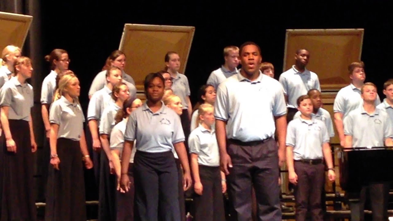 Blue Lake International Youth Choir 2014 - Wade in the Water - YouTube