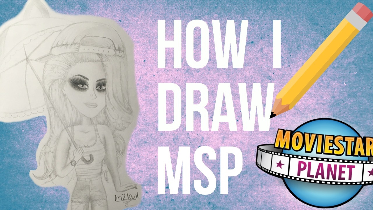 How I draw MSP | Speed Draw - YouTube