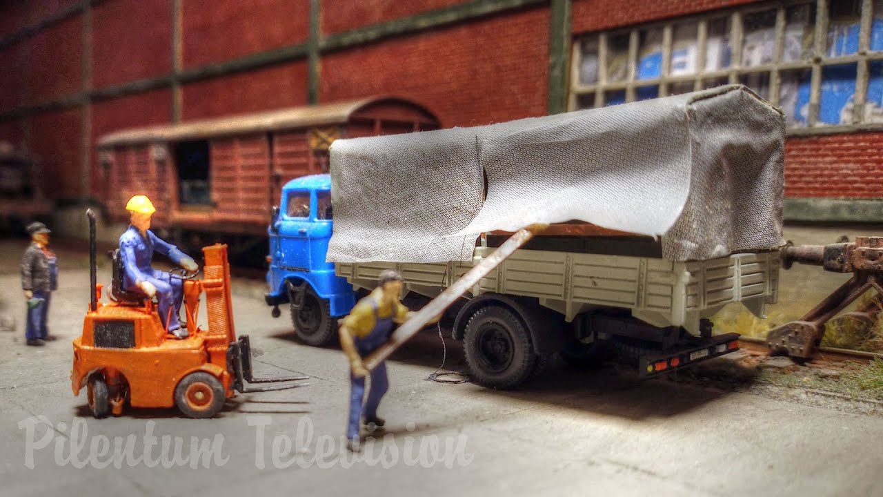 One of the most authentic model railroads of an East German chemical ...