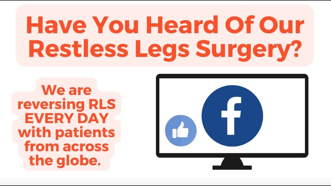 Restless Legs Facebook Support Groups are Promoting US! Member Sandy is ...