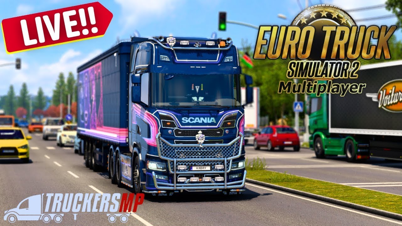 🔴ETS2 multiplayer live |TruckersMP live stream |ETS2 multiplayer | ets2 livestream #ets2#gaming# ...