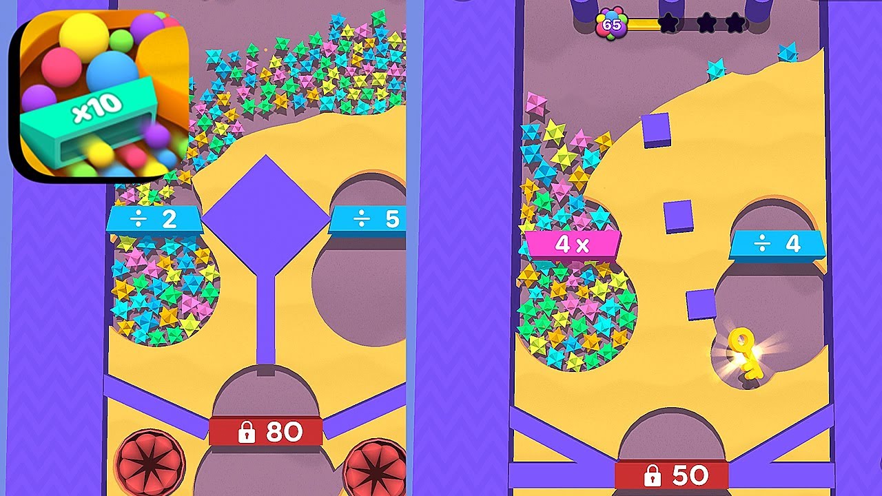 Multiply Ball - All Levels Gameplay Android,ios (Part 21) - YouTube