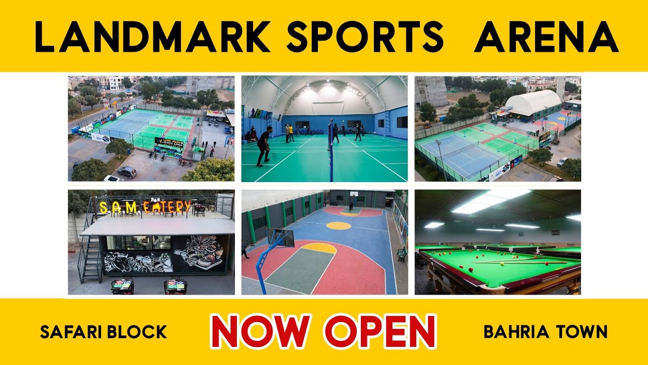 🚀 Beyond the Game: Inside the Brand-New Landmark Sports Arena || Now ...