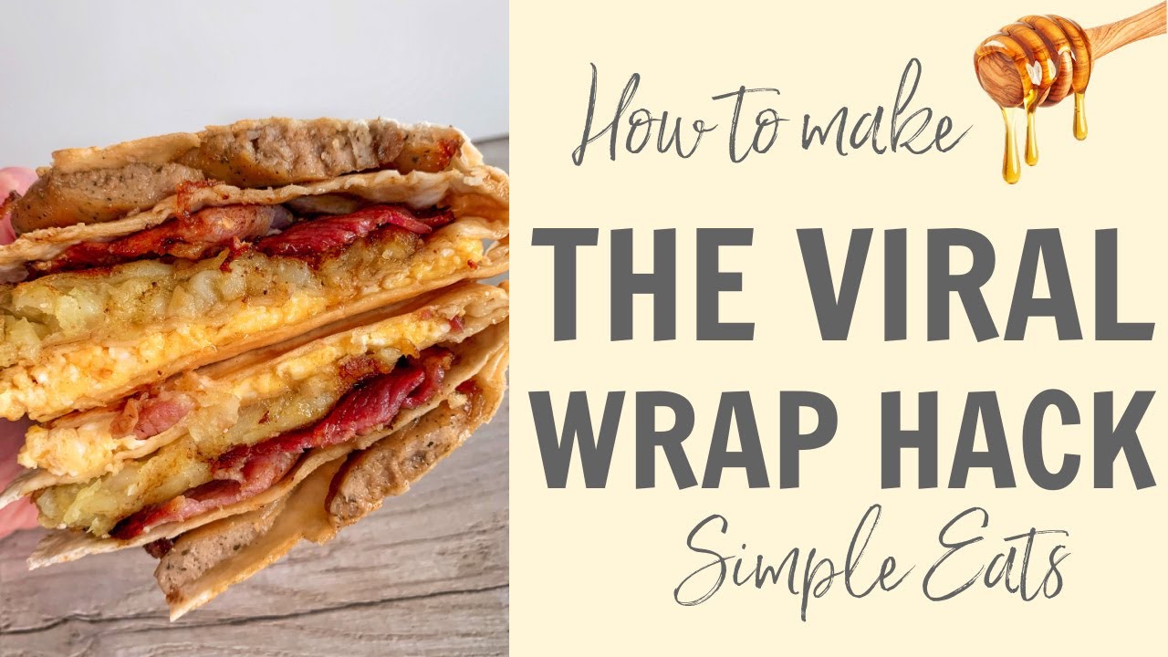 How to make the viral Breakfast Wrap Hack! Recipe #Shorts - YouTube