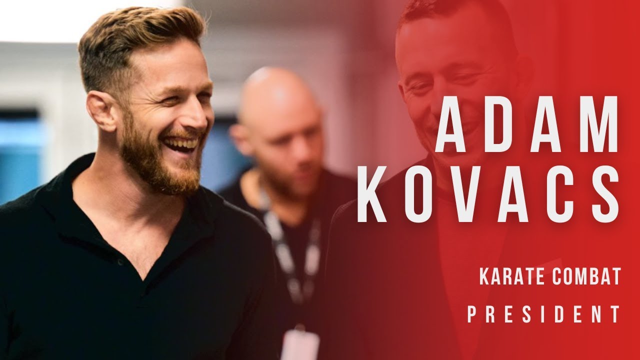 Karate Combat President Adam S. Kovacs - Kumite, Karate Coin ...