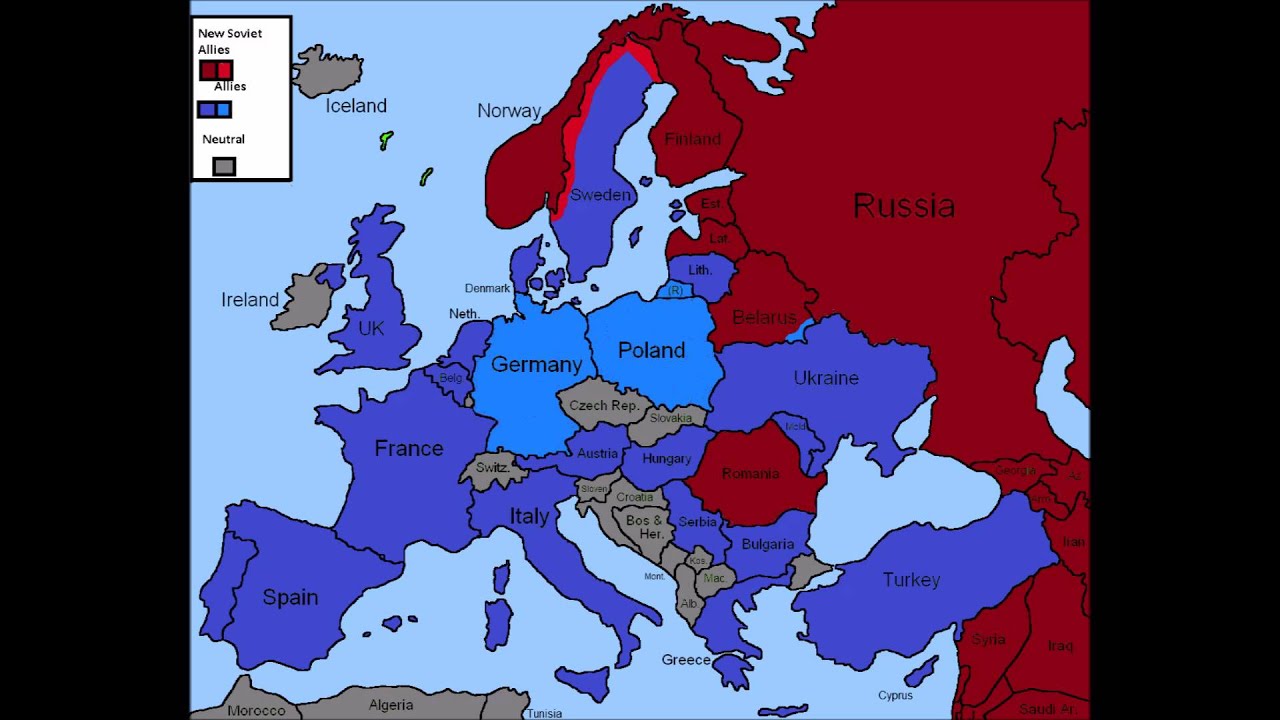 WWIII Map Movie - YouTube