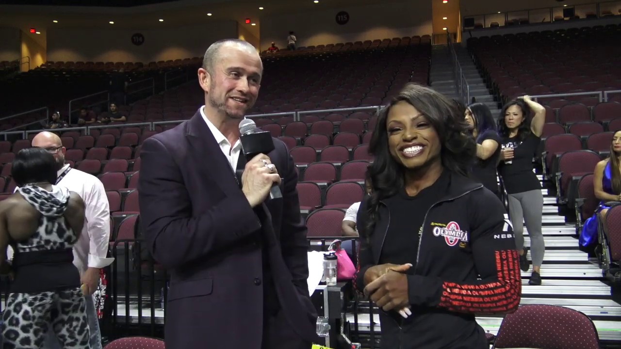 2019 MR OLYMPIA - CYDNEY GILLON INTERVIEW - MEET THE OLYMPIANS - YouTube