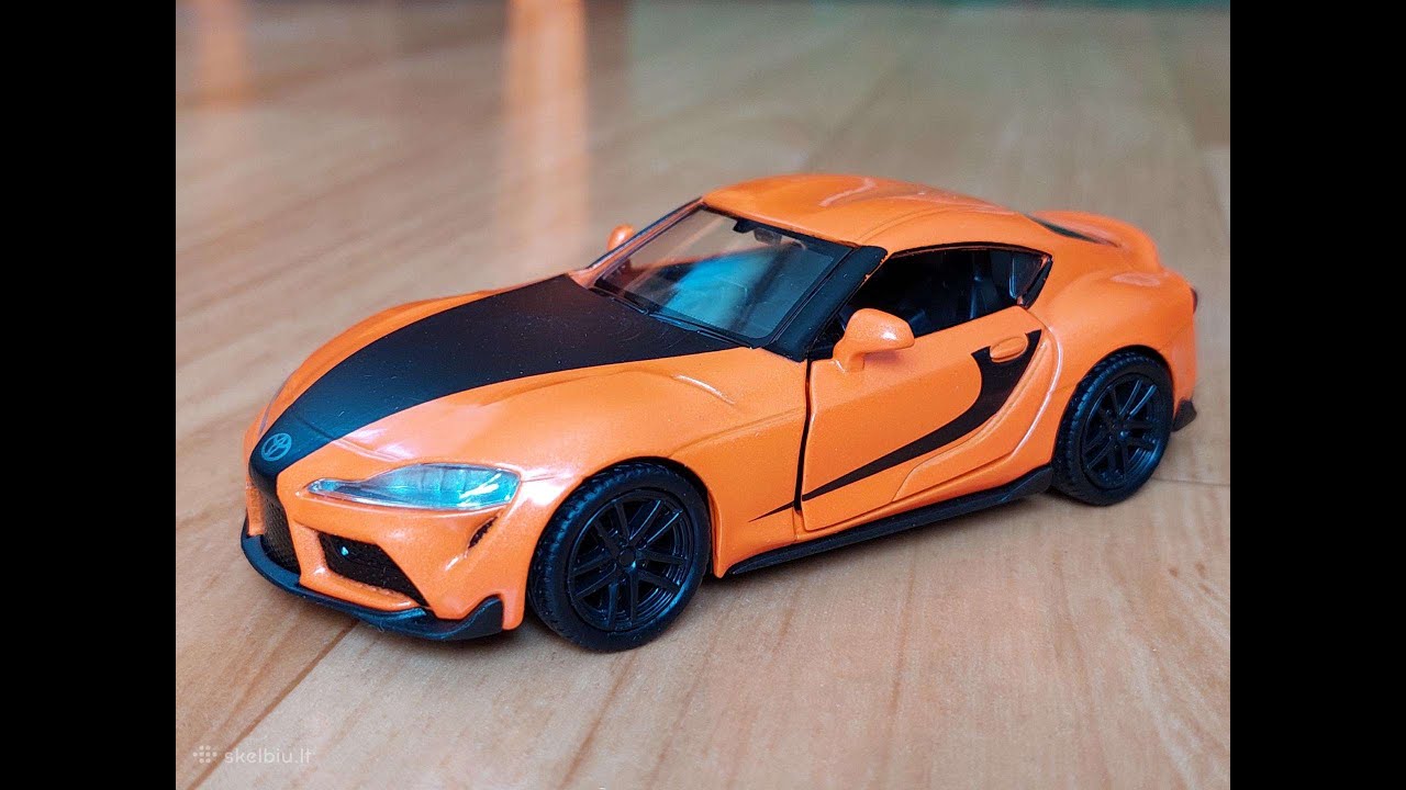 Diecast Toyota Supra 1:32 RMZ - YouTube