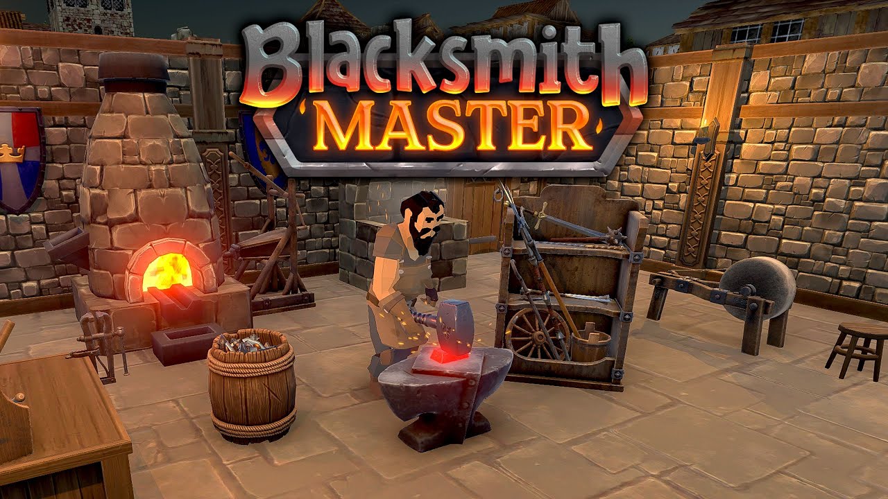 Blacksmith Master | Medieval Cozy Management Game with Character | Steam Next Fest June 24 - YouTube