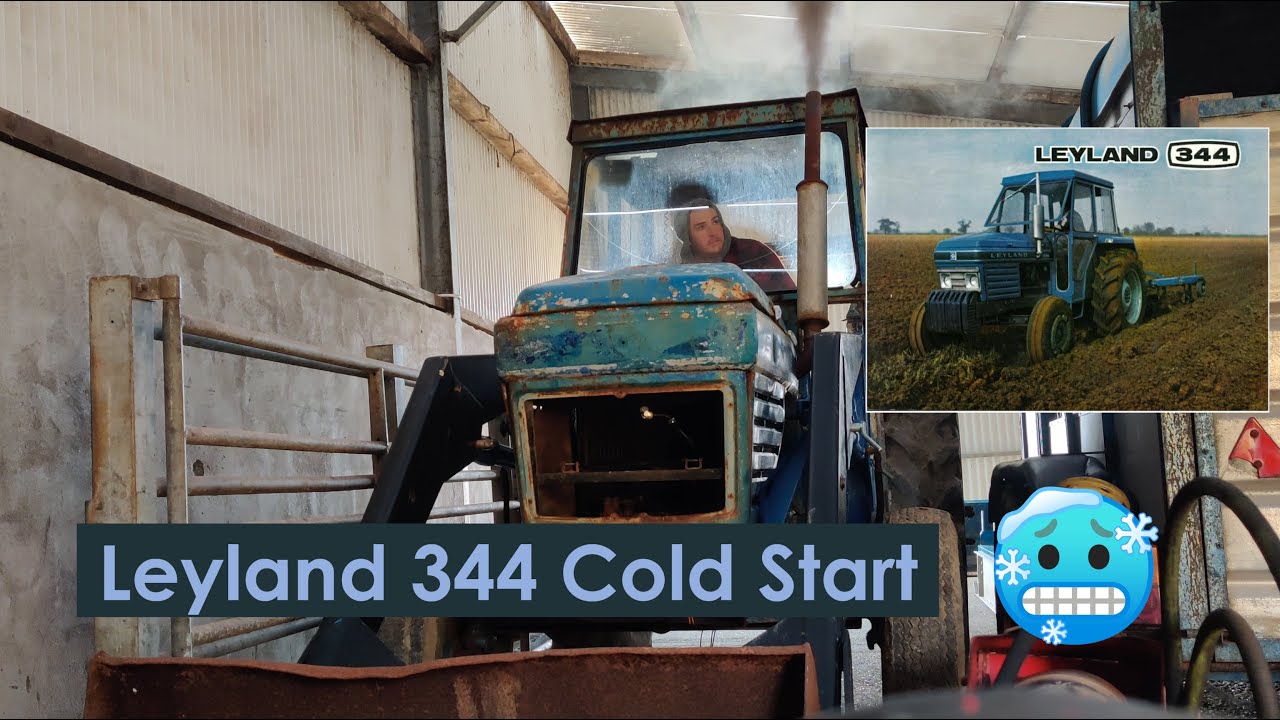 Leyland 344 Cold Start - YouTube