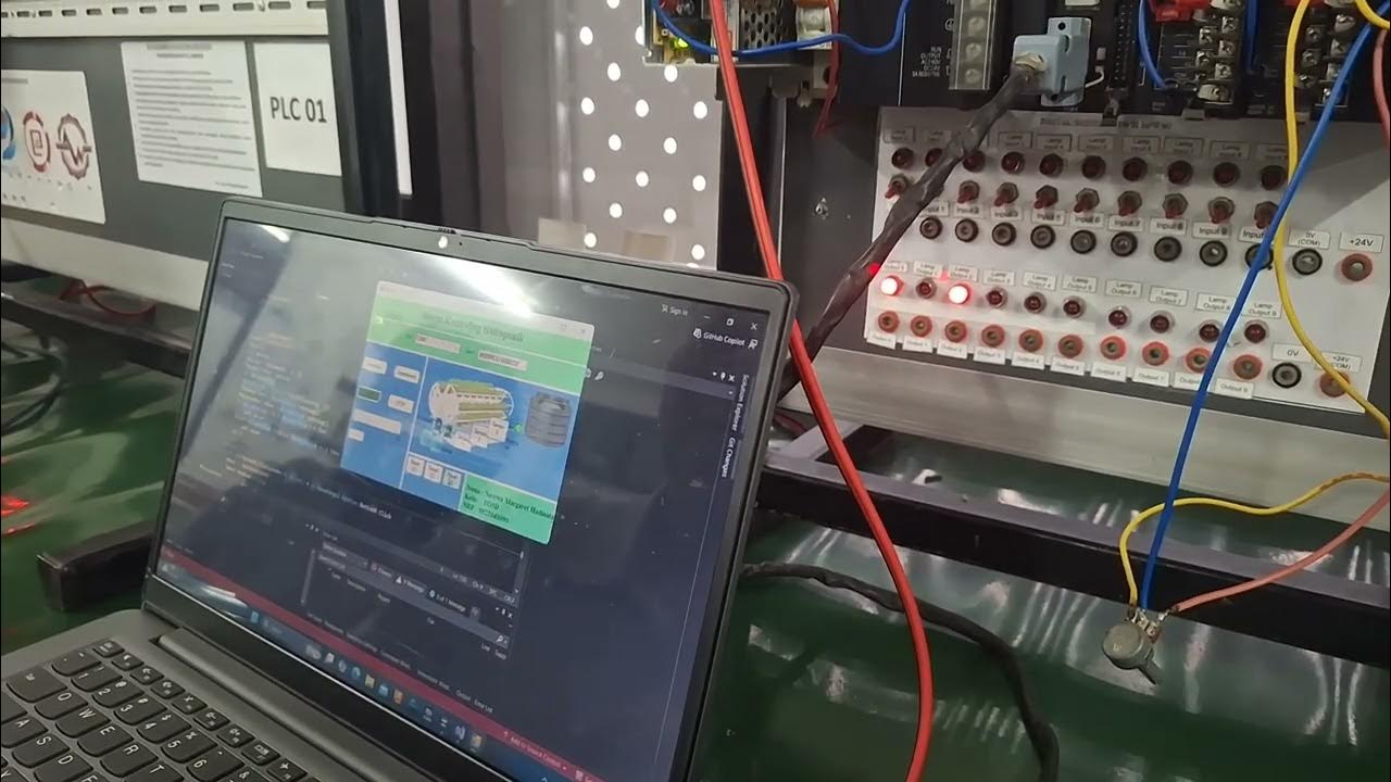 EAS Scada Sistem Monitoring Hidroponik dengan PLC dan Visual Studio - YouTube