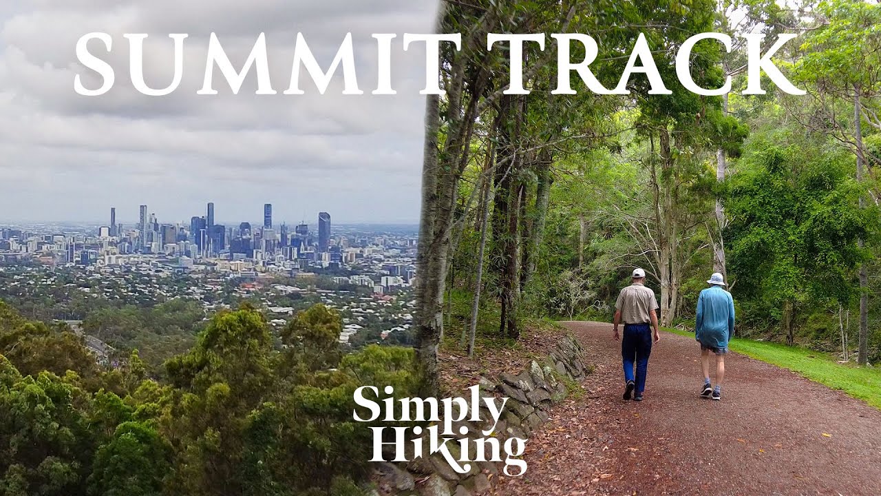 A Virtual Hike Of Brisbane's Most Popular Hike (Mount Coot-tha) - YouTube