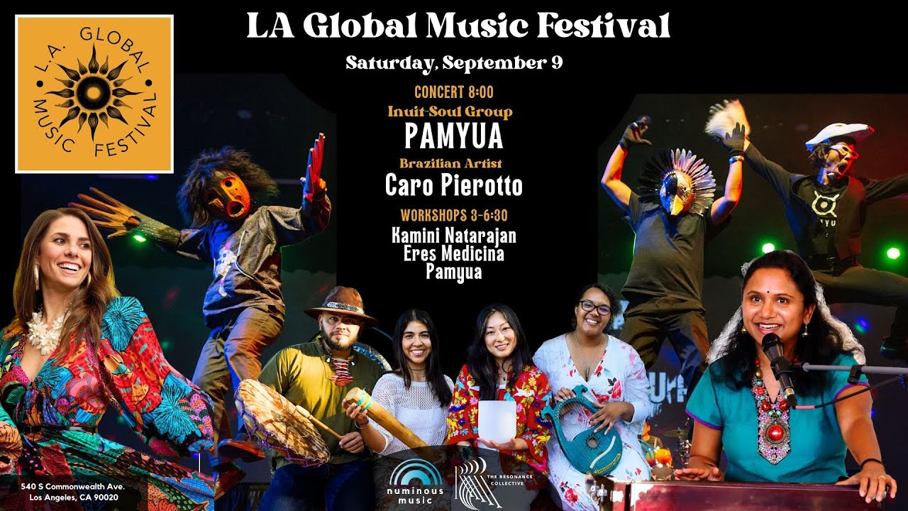 Los Angeles Global Music Festival Concert Livestream - PAMYUA, Caro ...