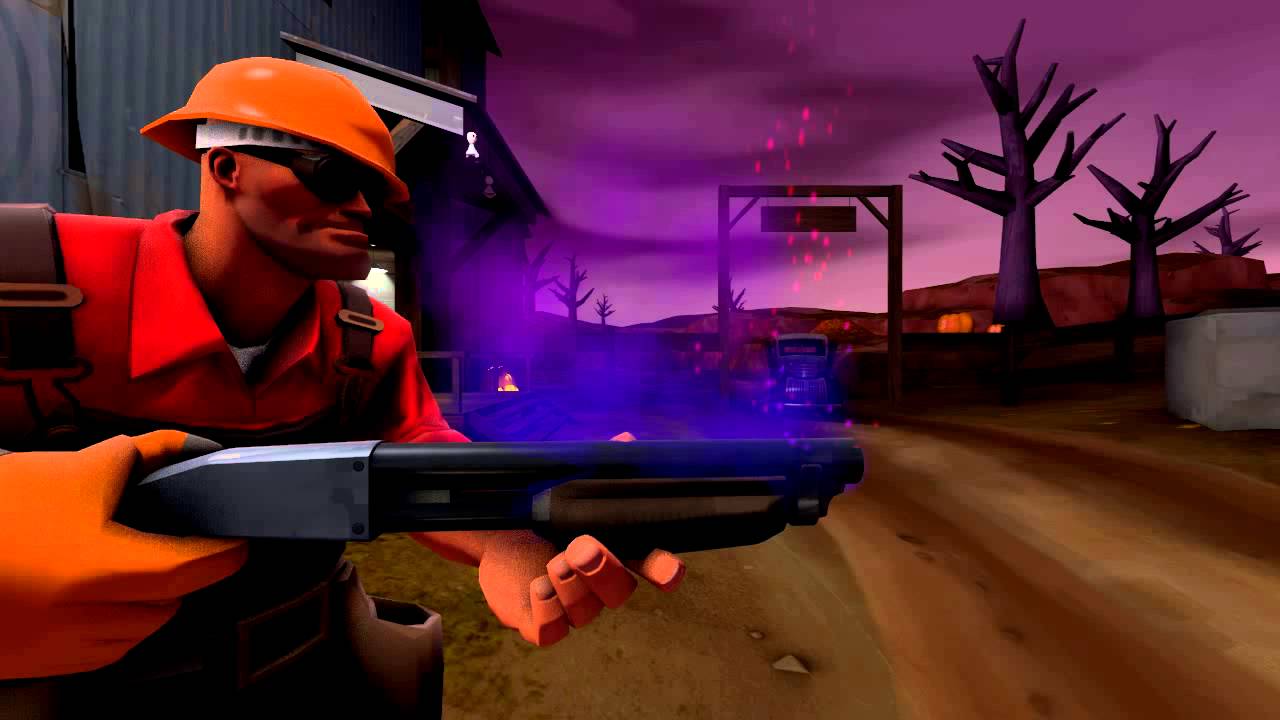 Unusual Weapon Effect: Necromancer's Blaze (TF2 Halloween 2015) - YouTube