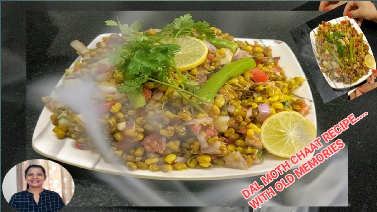 Dal Moth || Sprouts Recipe || Dal Moth Chaat Recipe || Healthy Recipe ...